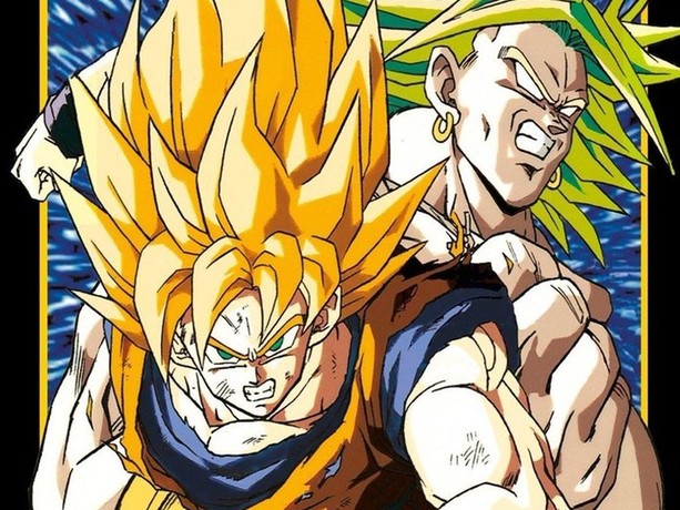 Dragon Ball Z Broly The Legendary Super Saiyan Vs Goku