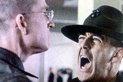 Full Metal Jacket Sergeant Yelling