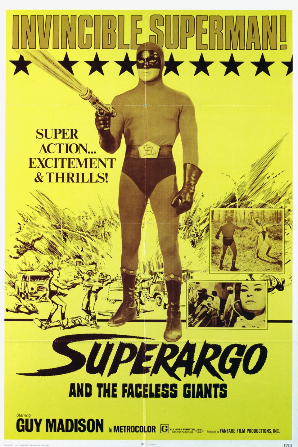Superargo and the Faceless Giants Pictures | Rotten Tomatoes