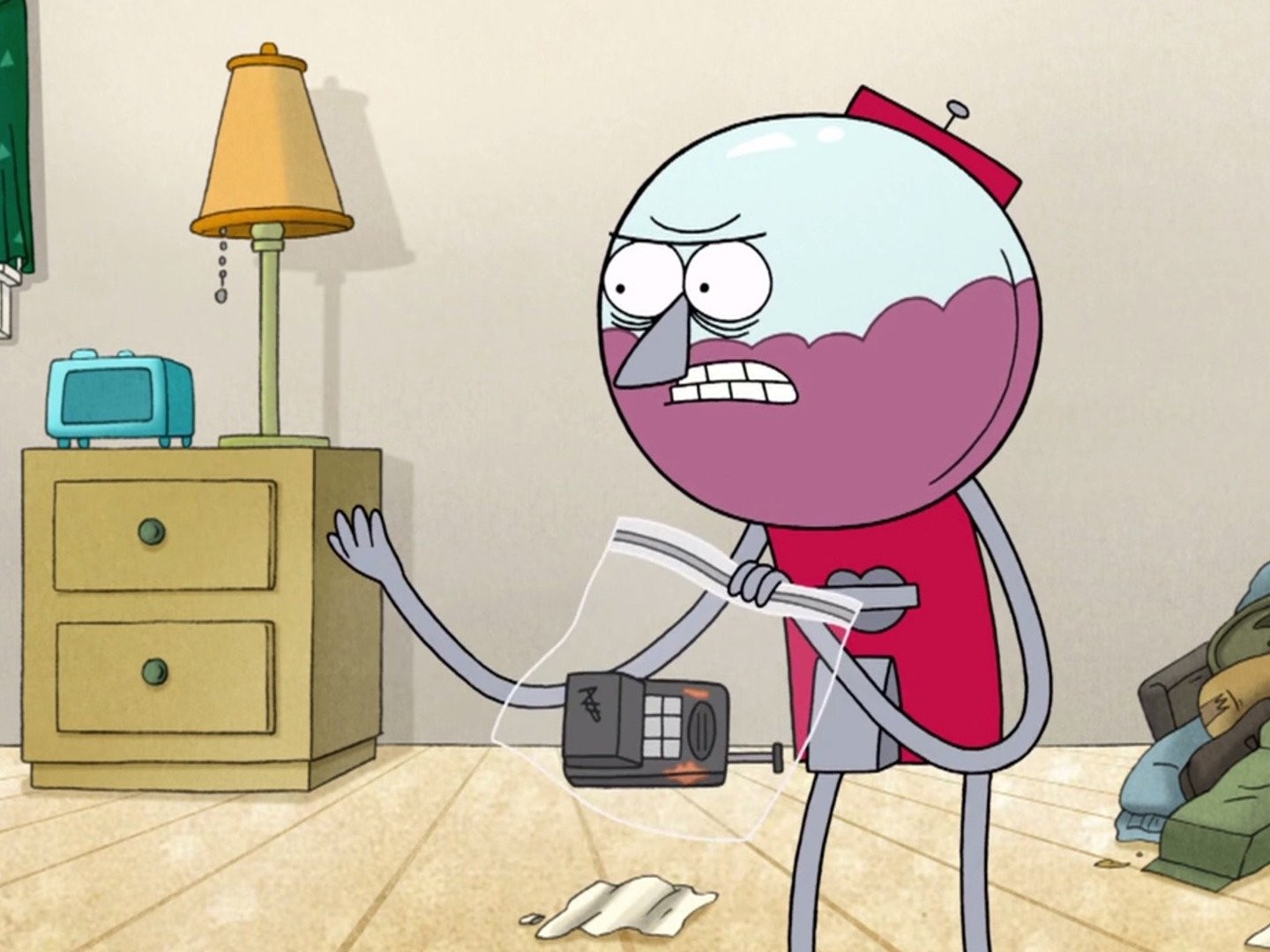 Regular Show Benson Yelling