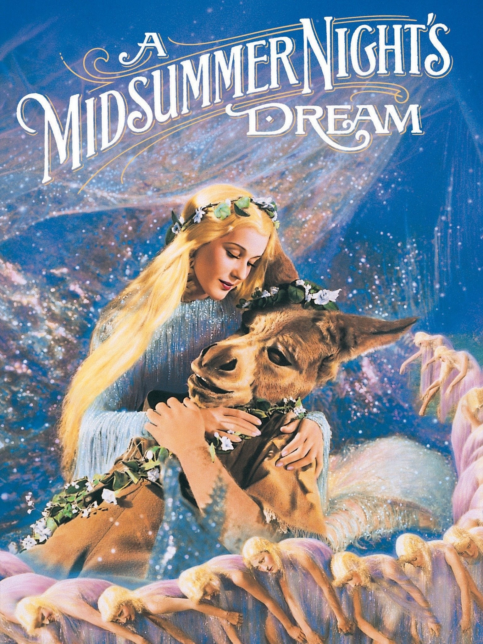 Midsummers Night Dream Poster 80s