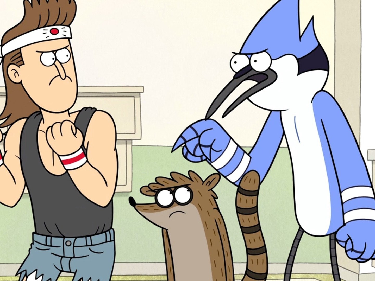 Regular Show Death Kwon Do Mordecai