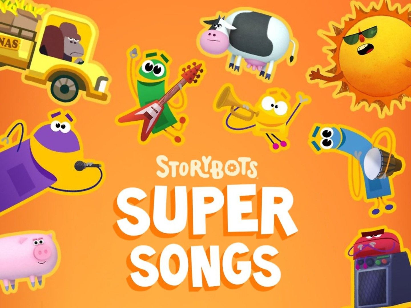 Saturn Solar System Song Storybots