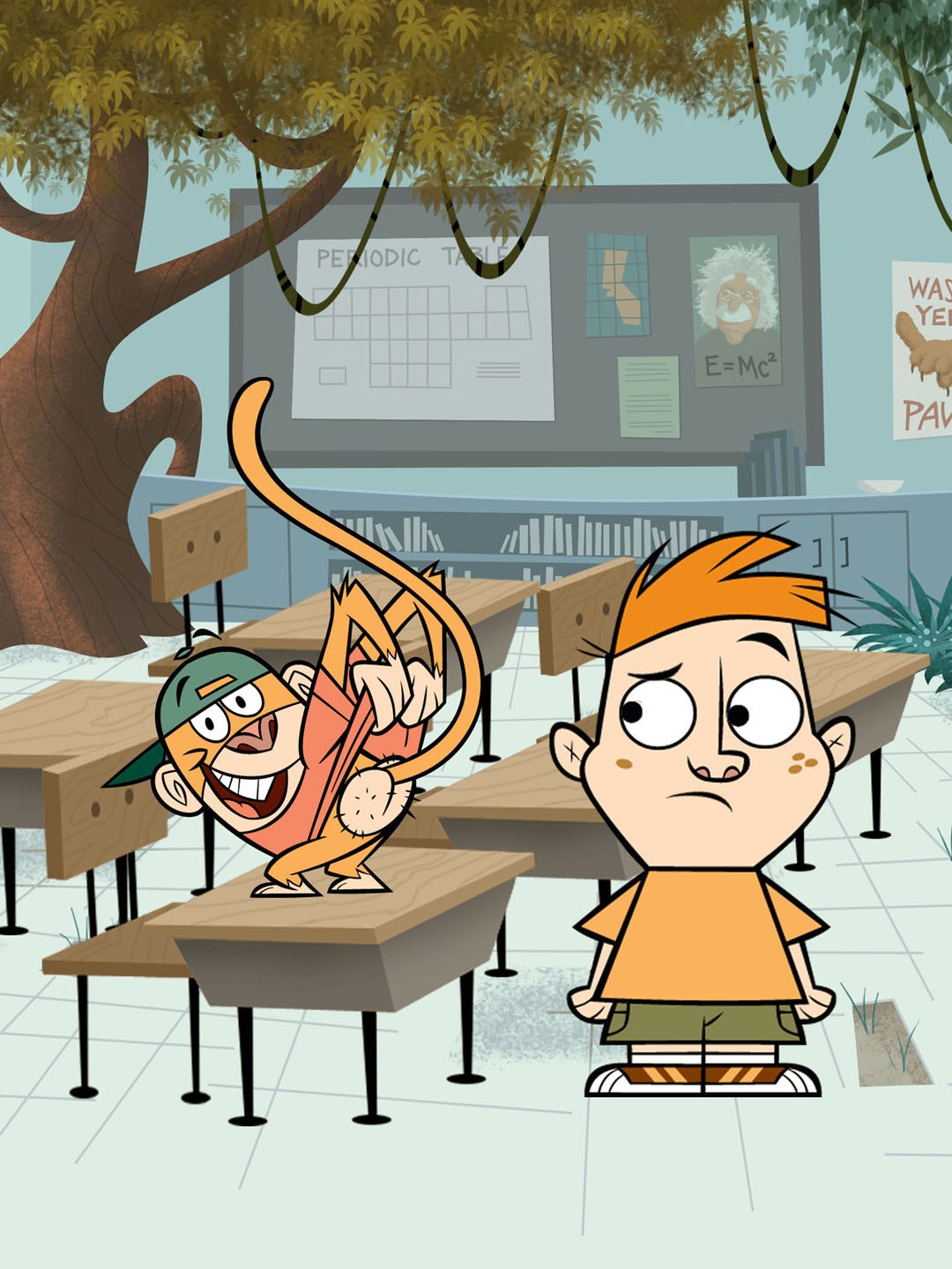 Shirtless Drawn Cartoon Boys: Adam Lyon And His Clone, A, 55% OFF