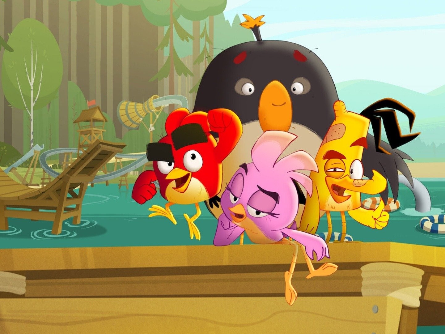 Angry Birds Stella And Chuck