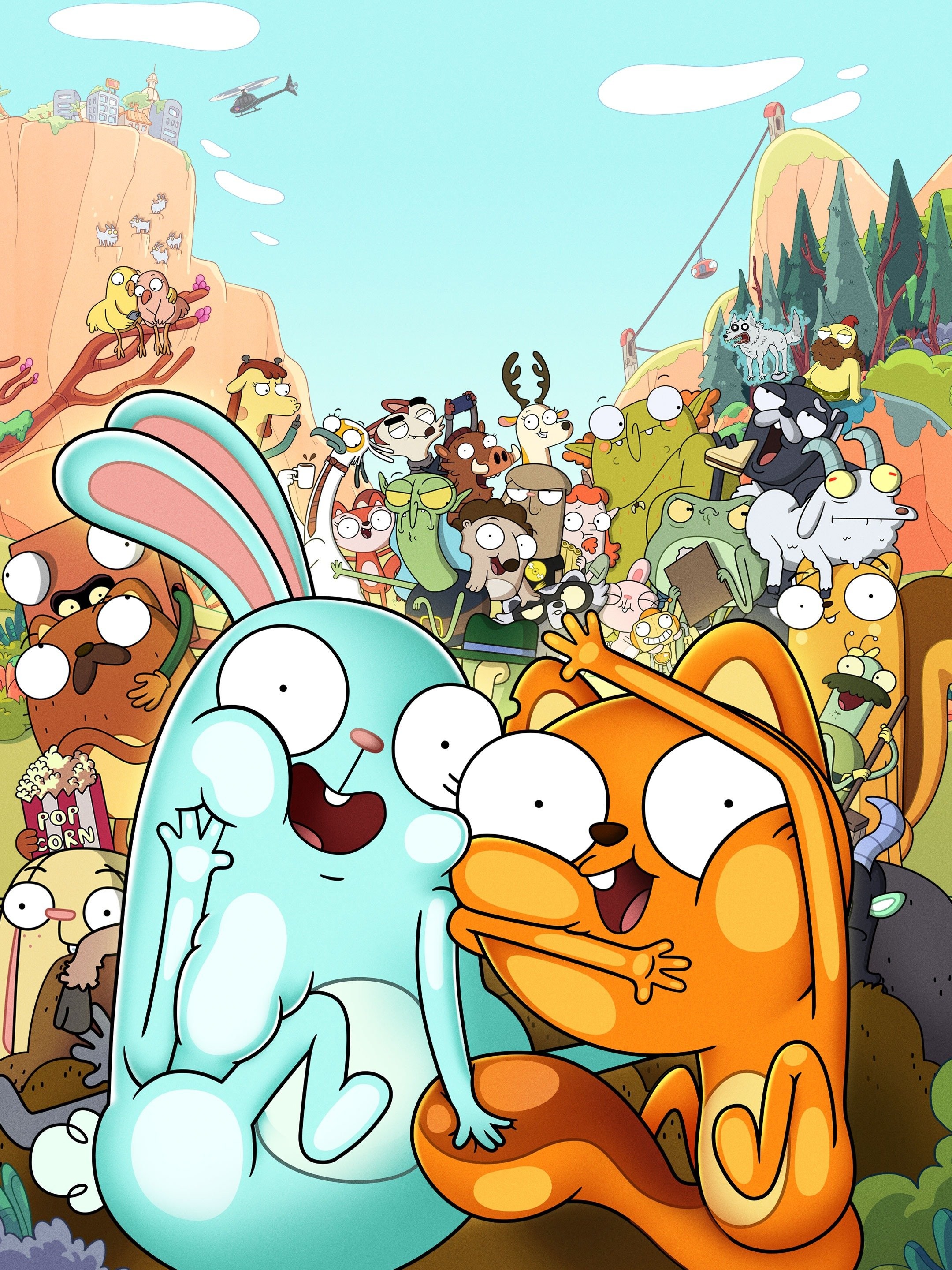 Regular Show And Adventure Time Wallpaper