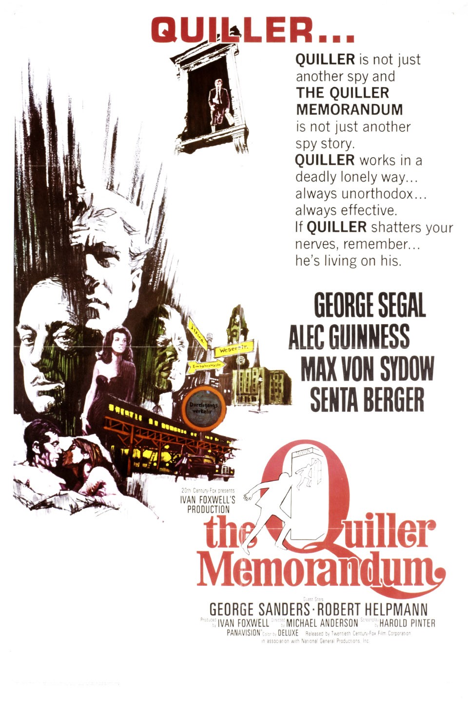 The Quiller Memorandum | Rotten Tomatoes
