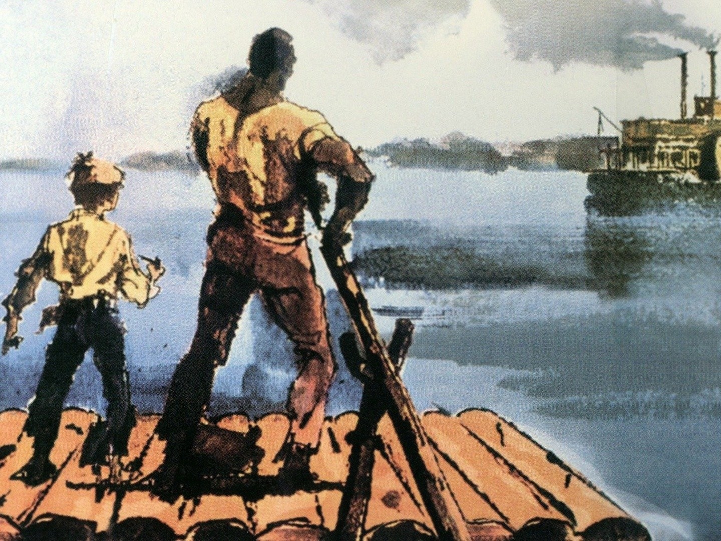 Huck Finn Raft Movie