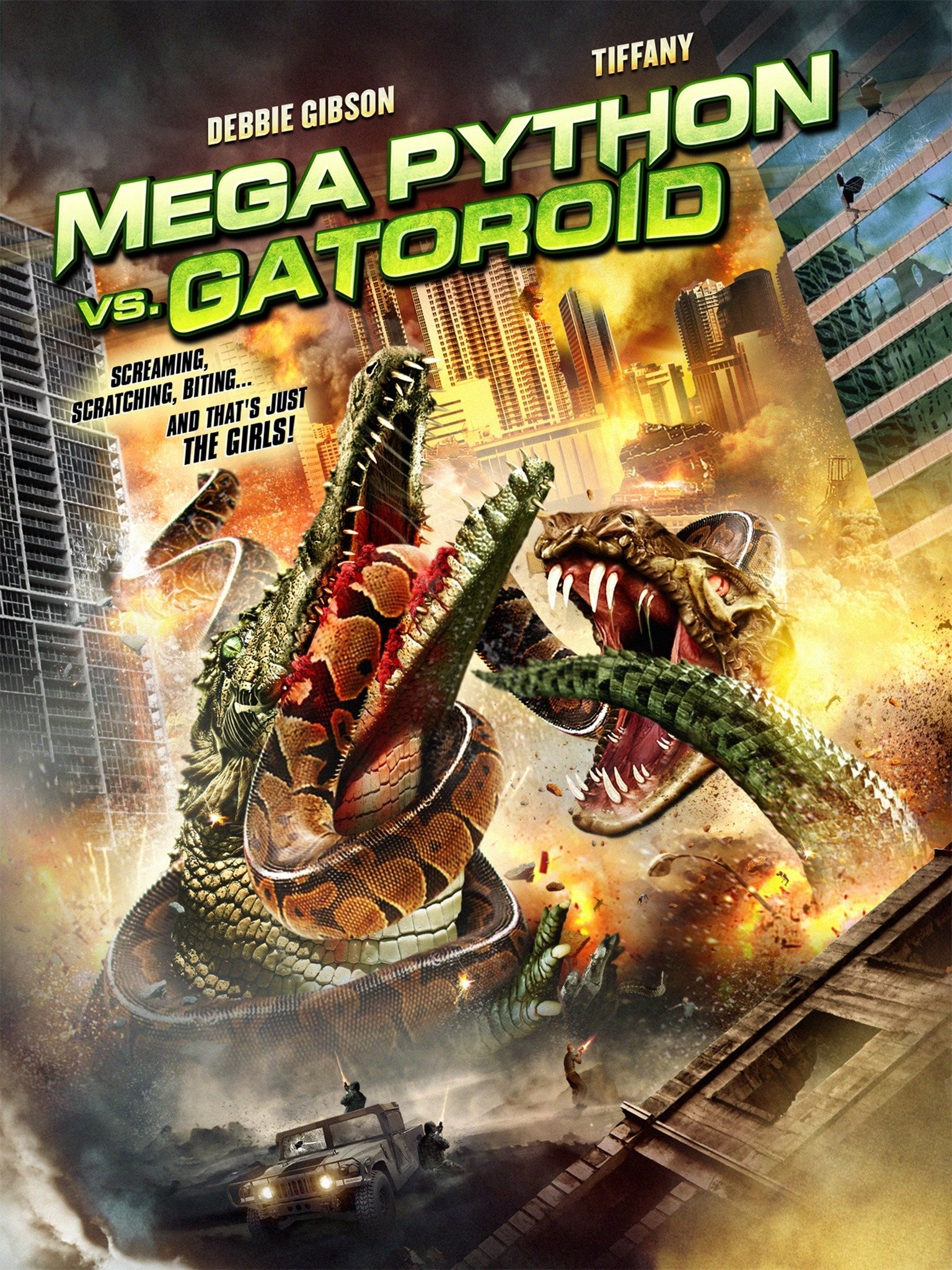 Mega Python vs. Gatoroid - Trailers & Videos | Rotten Tomatoes