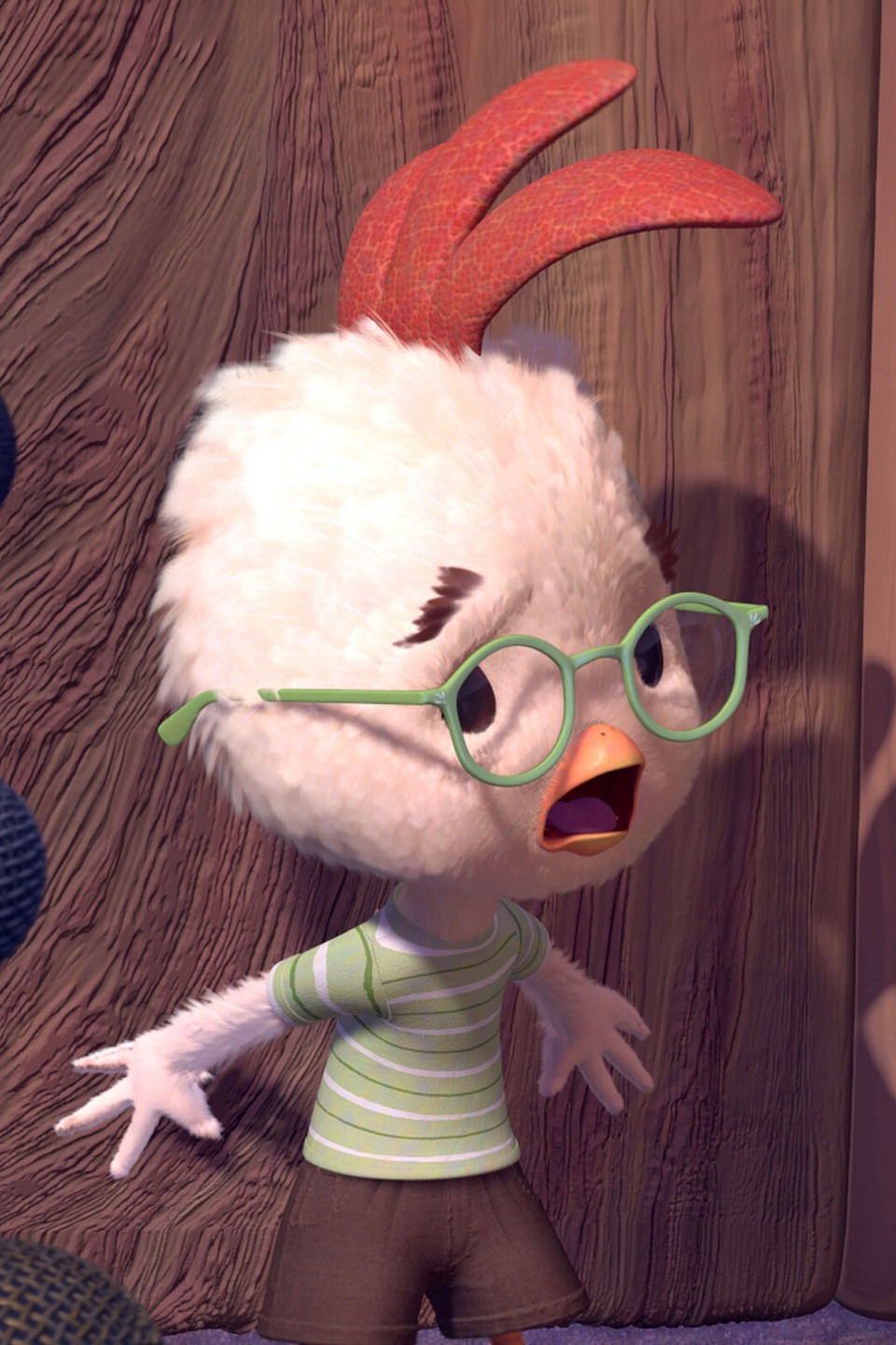 Scared Chicken Little Fun Fact: Young Chickens Are Scared Of
