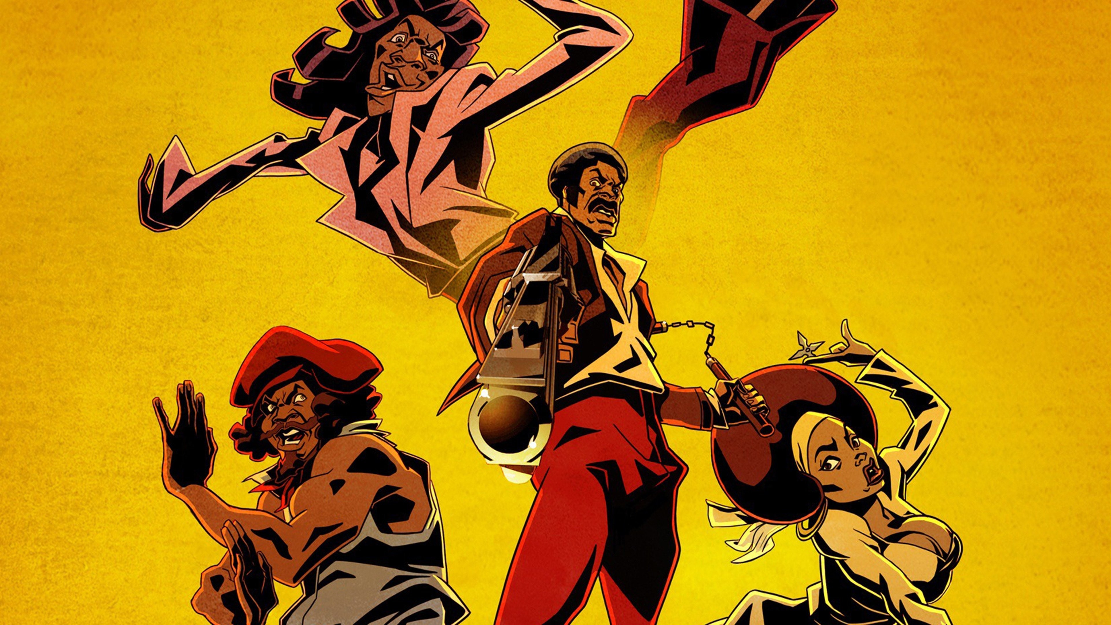 Black Dynamite Cartoon Michael Jackson