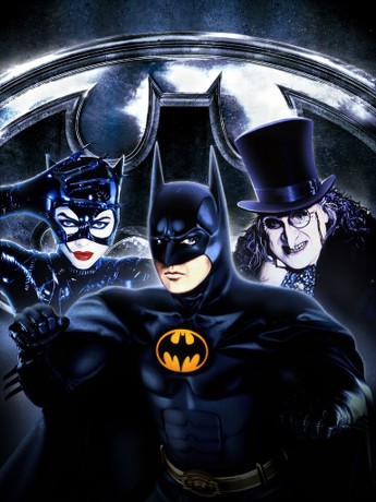 Affiche De Batman Returns 1992 Batman Returns (1992) 35mm Open Matte