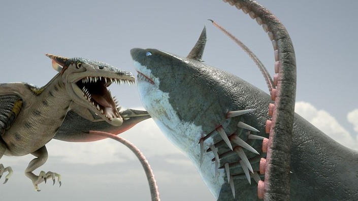 sharktopus pteracuda