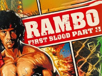 Rambo First Blood Part 2 Plakat