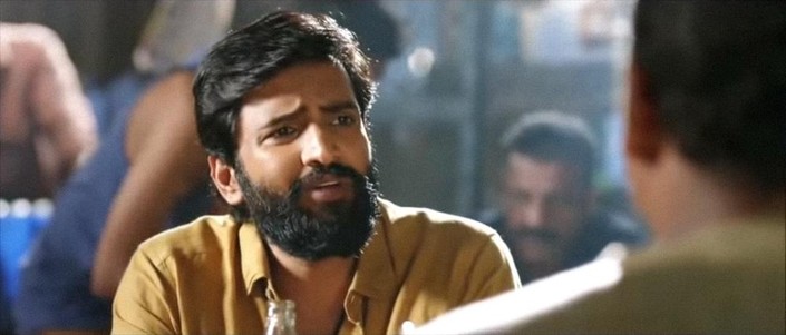 Santhanam Face Expression