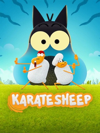 karate sheep coloring page printable