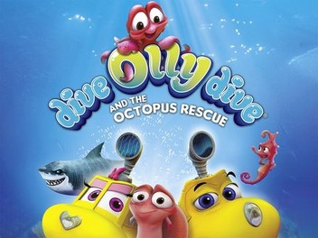 dive olly dive coloring pages