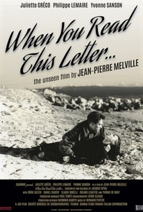 When You Read This Letter | Rotten Tomatoes