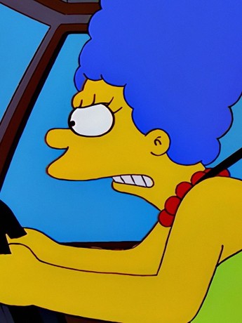 marge simpson angry