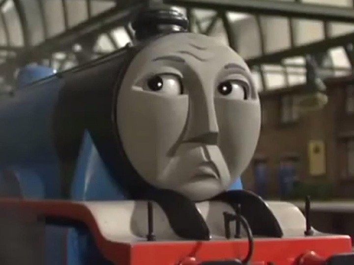 Gordon The Train Face