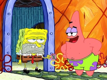 Spongebob And Patrick Crying