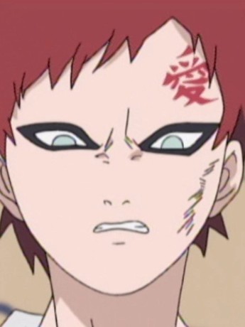 gaara blushing