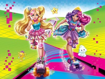 barbie video game hero coloring pages