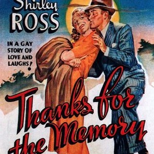 Thanks for the Memory - Rotten Tomatoes