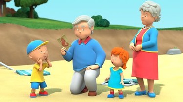 caillou pirate coloring pages