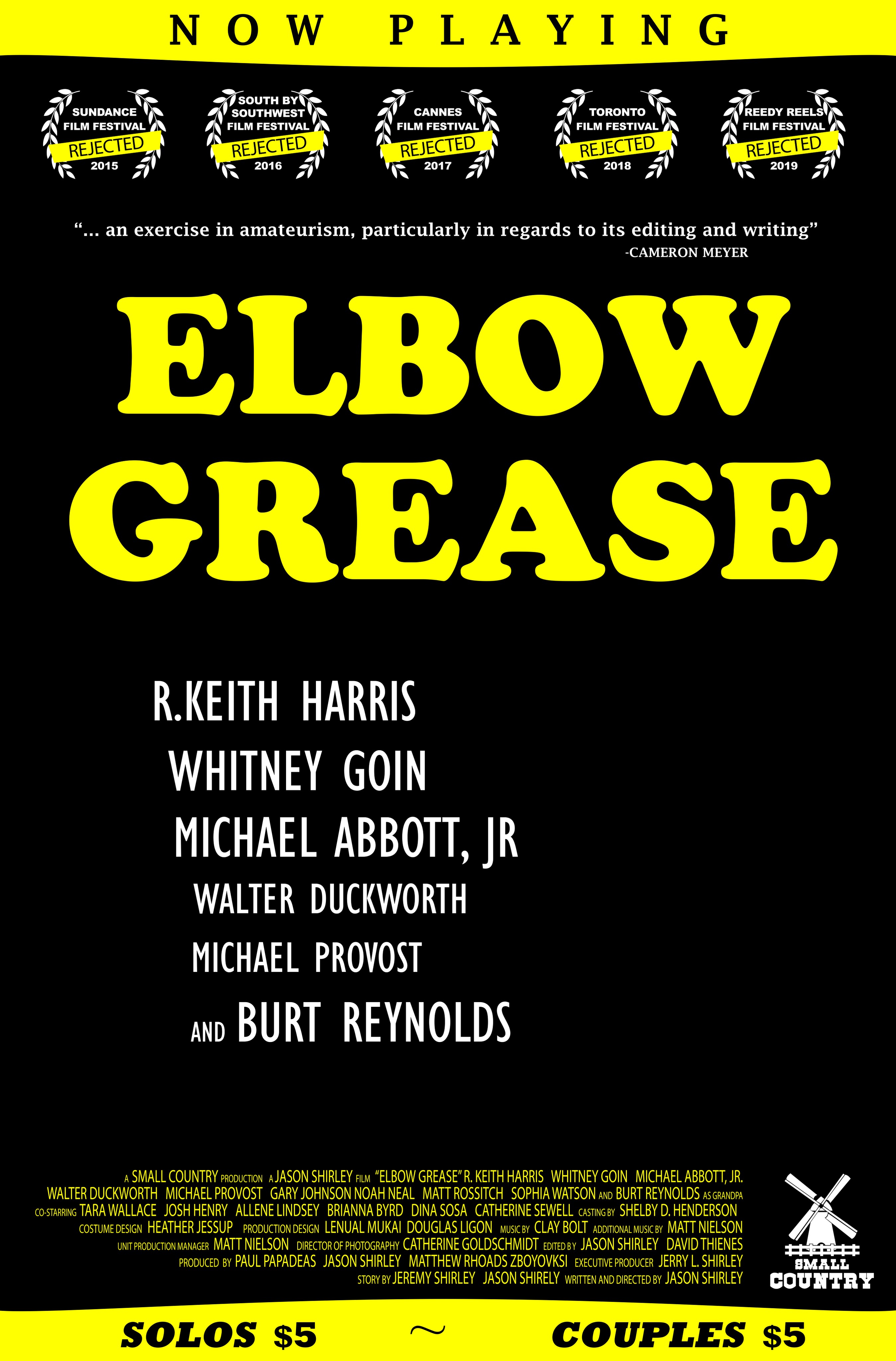 Elbow Grease - Trailers & Videos | Rotten Tomatoes