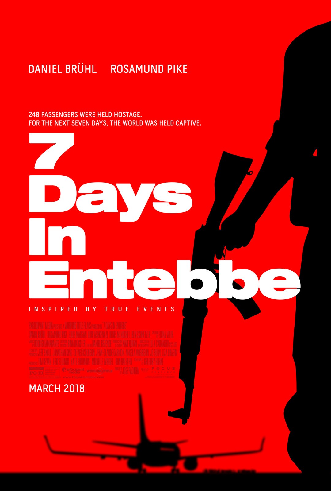 7 Days in Entebbe - Trailers & Videos | Rotten Tomatoes
