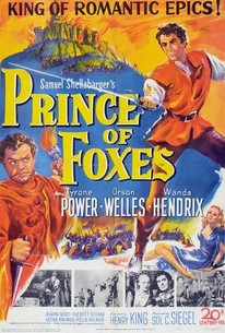 Prince of Foxes | Rotten Tomatoes