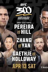 UFC 300: Pereira vs. Hill | Rotten Tomatoes