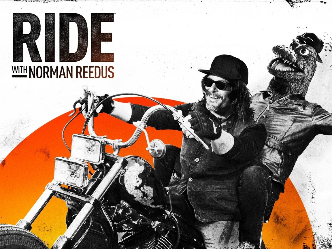 Norman Reedus Motorcycle Wallpaper
