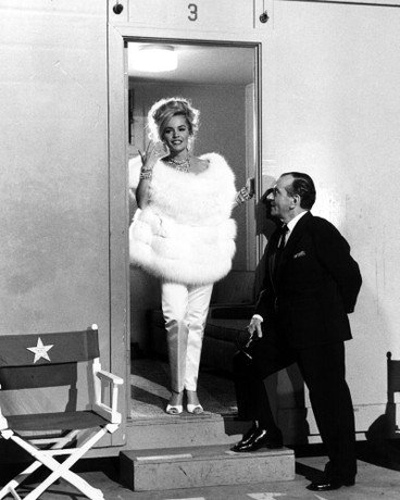 Martin Gabel Susan Hayward Chats With Director Stuart Heisler And