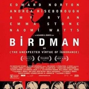 Birdman or (The Unexpected Virtue of Ignorance) - Rotten Tomatoes