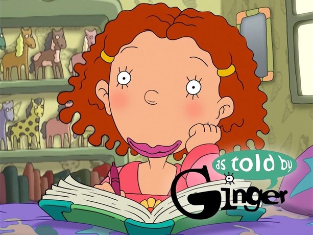 as told by ginger coloring book