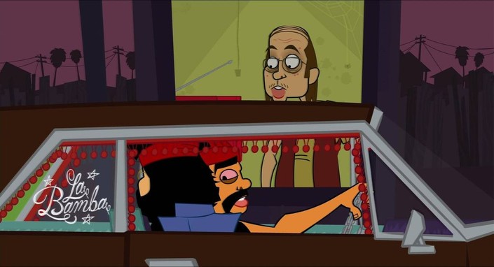 Cheech And Chong Cartoon Wallpaper