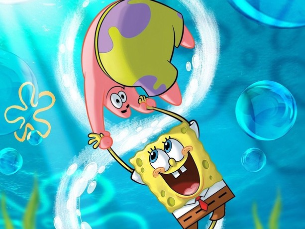 Spongebob Agus Patrick Mar Dhaoine