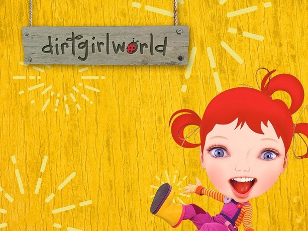 dirt girl world coloring pages