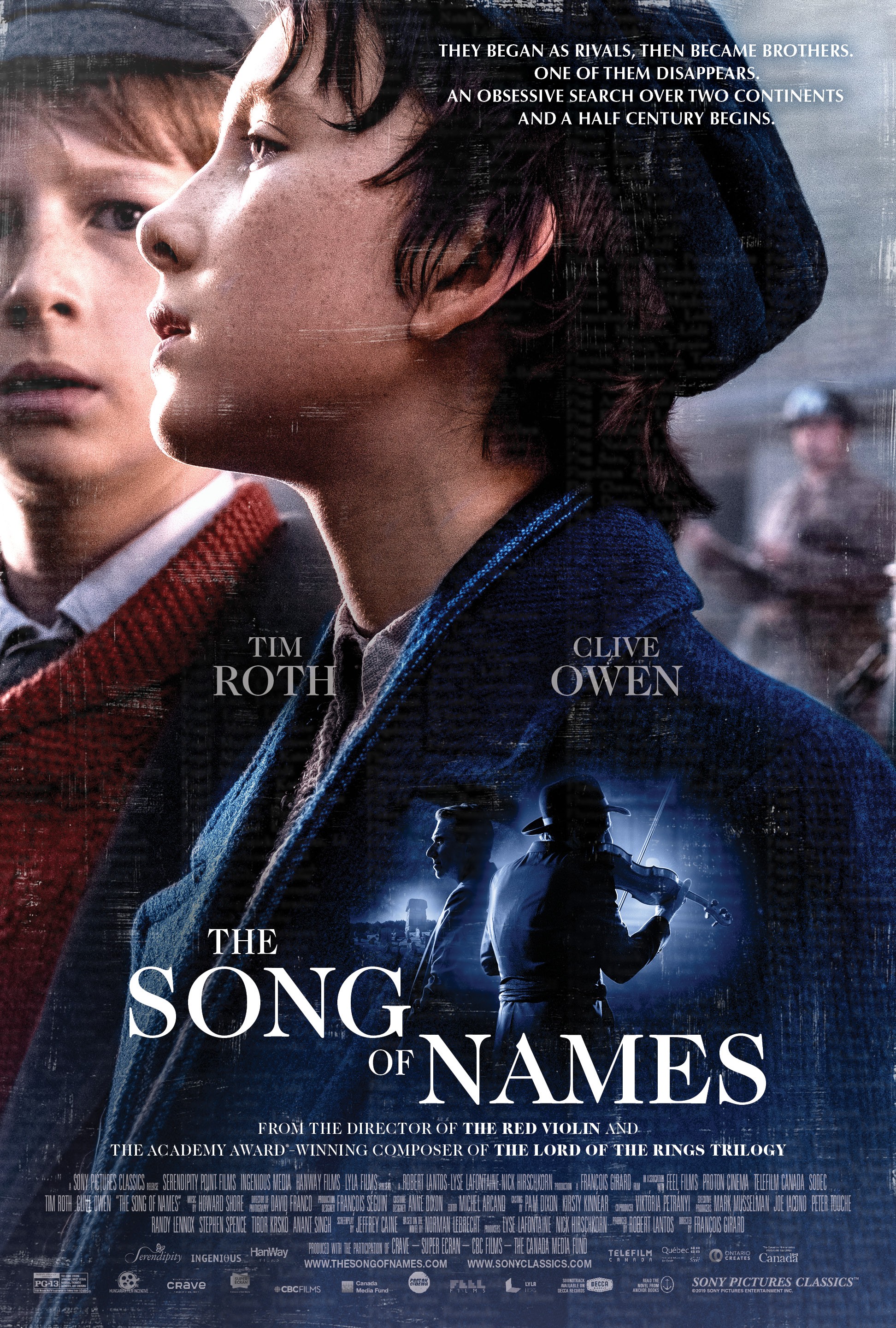The Song of Names | Rotten Tomatoes