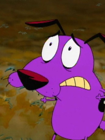 Courage The Cowardly Dog Scared