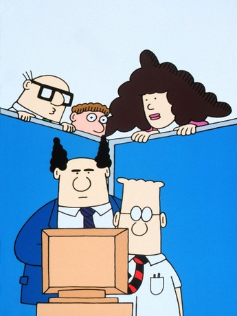 Divertenti Cartoni Animati Da Ufficio Dilbert Dilbert Hi Res Stock