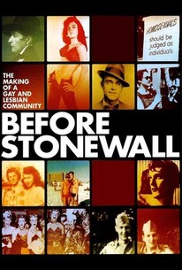 Before Stonewall | Rotten Tomatoes