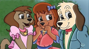coloring pages of pound puppies movie