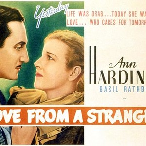 Love From a Stranger - Rotten Tomatoes