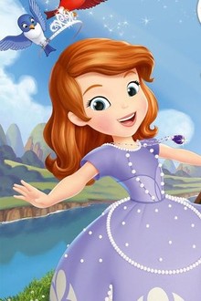Sofia The First Once Upon A Princess Poster On The "Lavender" Carpet