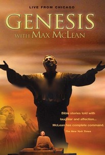 Genesis With Max McLean - Rotten Tomatoes