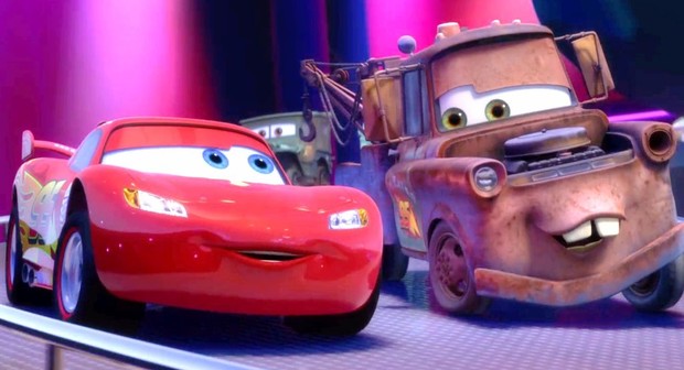 Cars The Movie Lightning Mcqueen And Mater