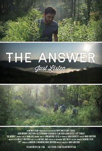 The Answer (2015) | Rotten Tomatoes